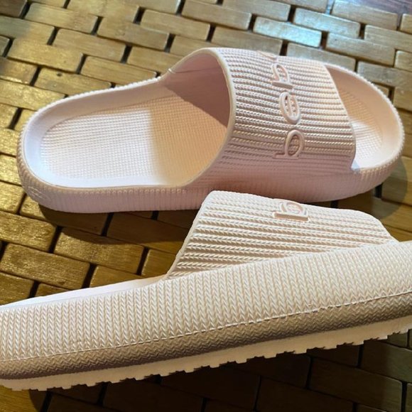 bebe | Shoes | Bebe Light Pink Sandals New | Poshmark